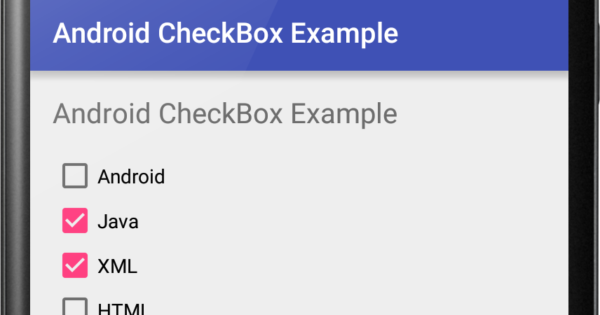 Android CheckBox Example – CodeBridePlus.com