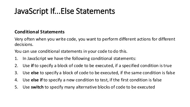 JavaScript If else CodeBridePlus